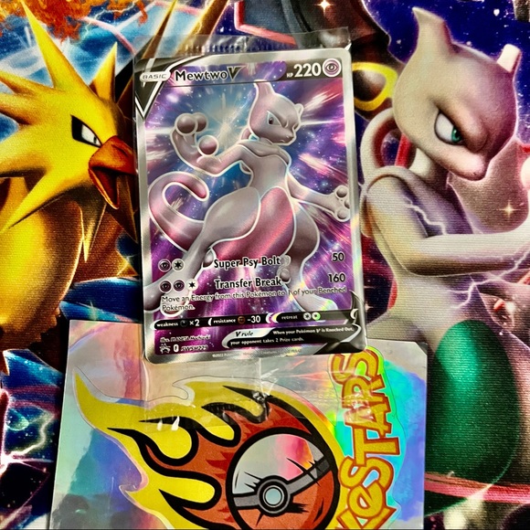 Pokemon | Other | Pokmon Go Mewtwo V Promo Card New | Poshmark